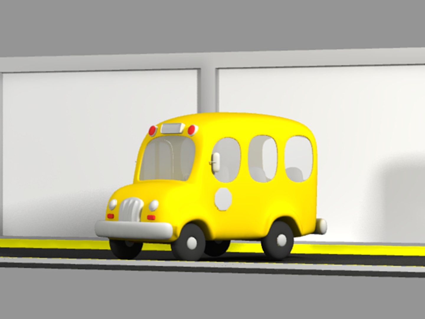 Yellow School Bus Lwo