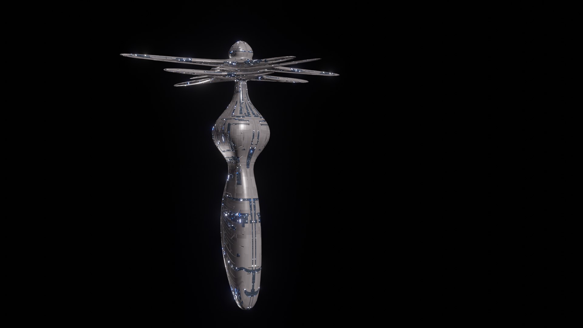 3D Alien Spacebase - TurboSquid 2197688