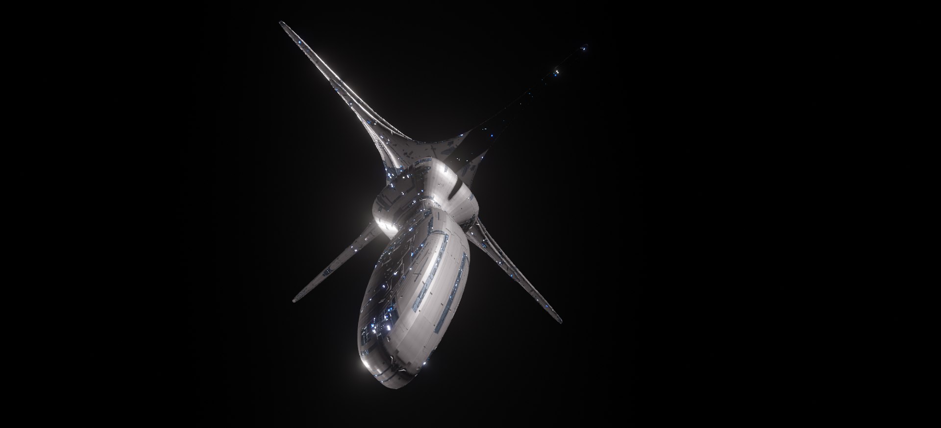 3D Alien Spacebase - TurboSquid 2197688