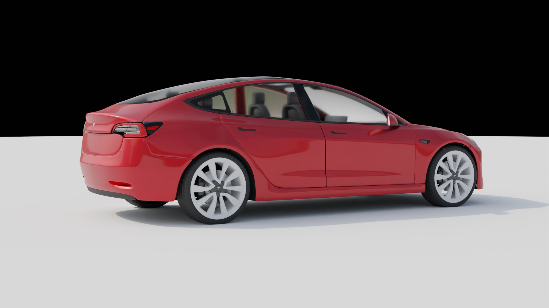 Tesla Model 3 All Colors 3D Model - TurboSquid 2084810