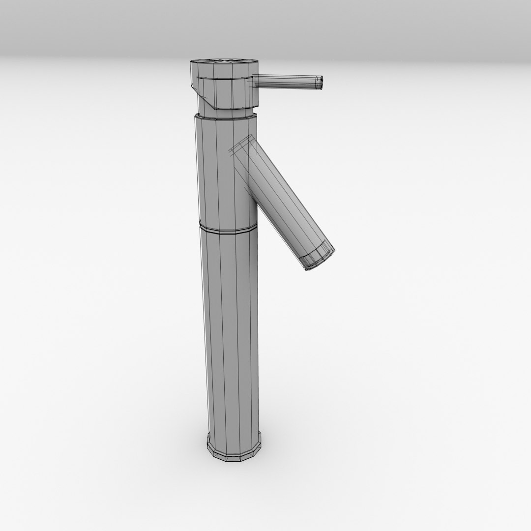 3d Model Of Faucet V3
