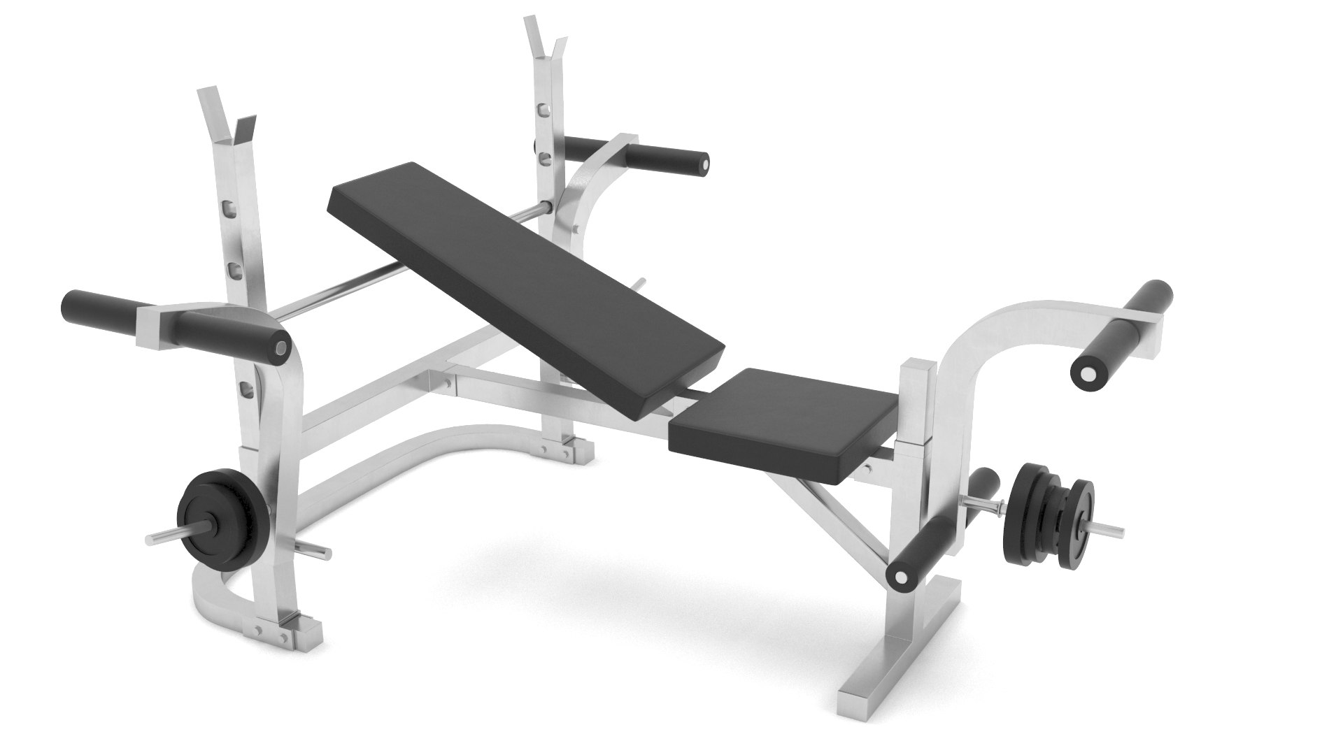 3D Gym Equipment - TurboSquid 1363138