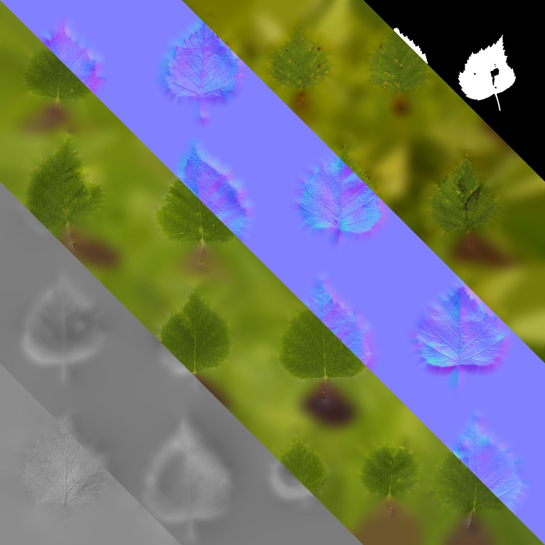 Anydrafts Birch Tree Texture Pack 3D - TurboSquid 2343685