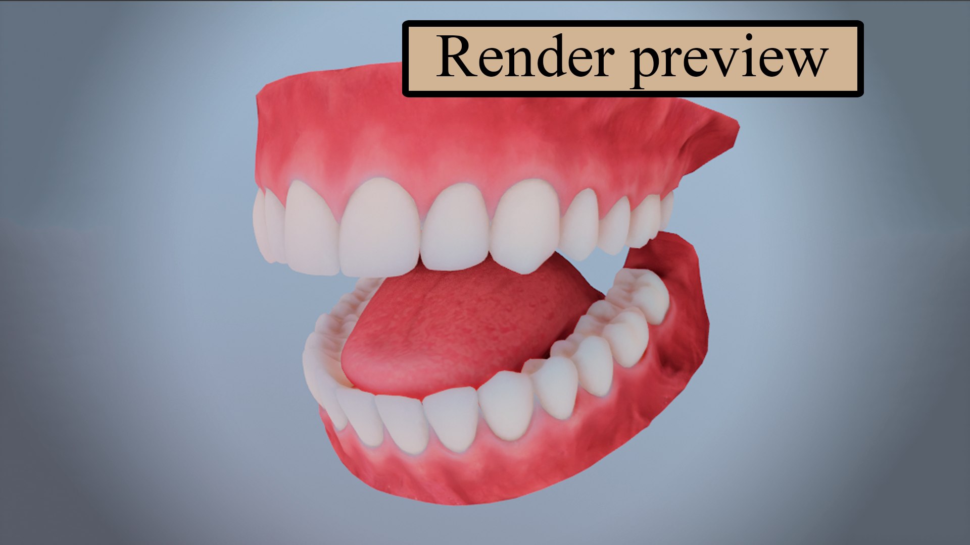 Teeth Realistic Mouth 3D - TurboSquid 1683760