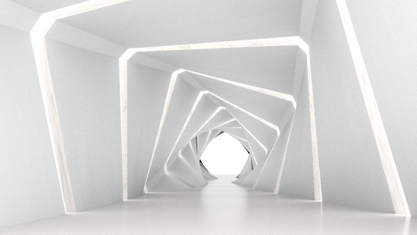 Free Square Tunnel Rotation Low Poly 3D model - TurboSquid 1762165