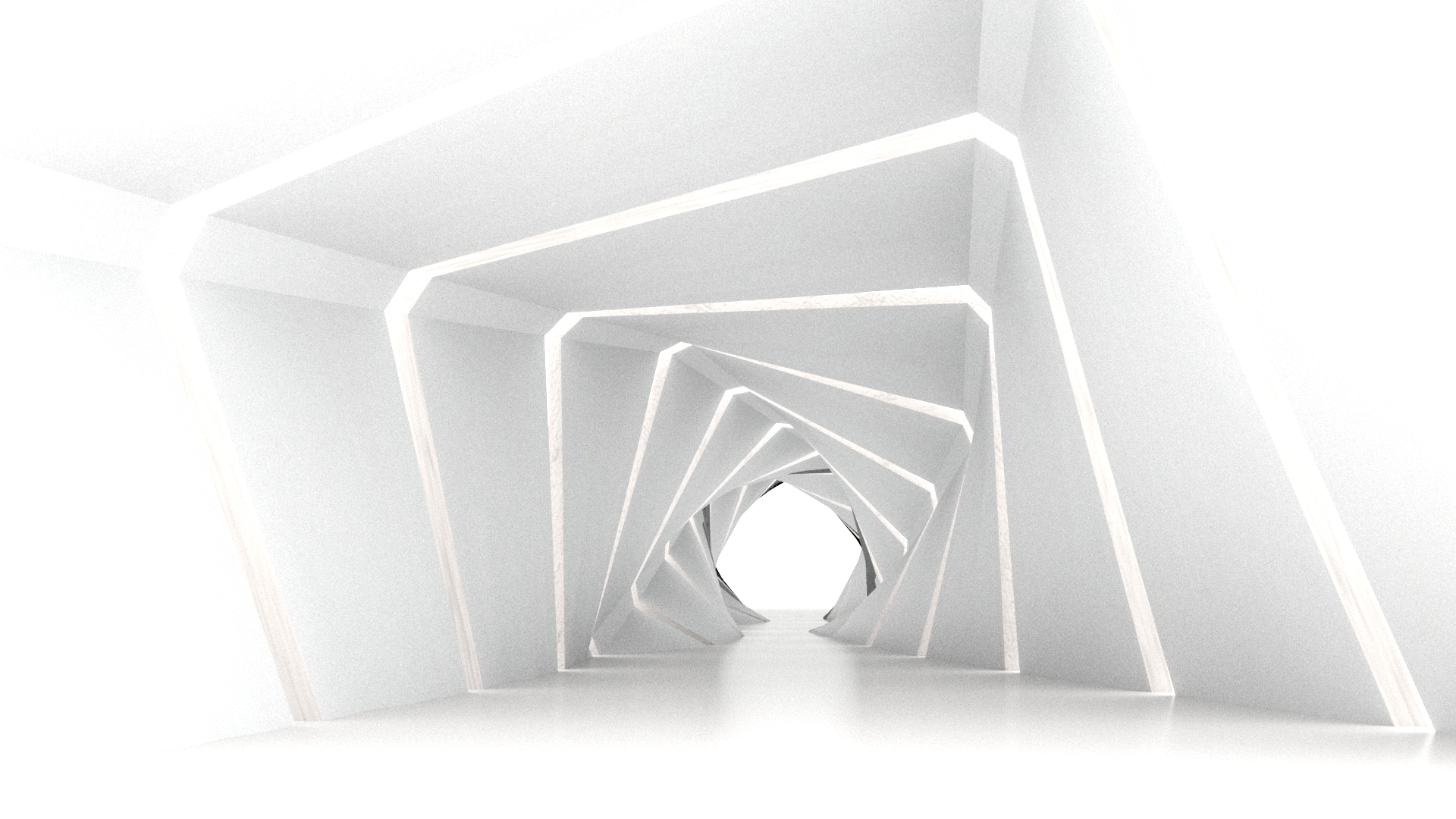 Free Square Tunnel Rotation Low Poly 3D model - TurboSquid 1762165