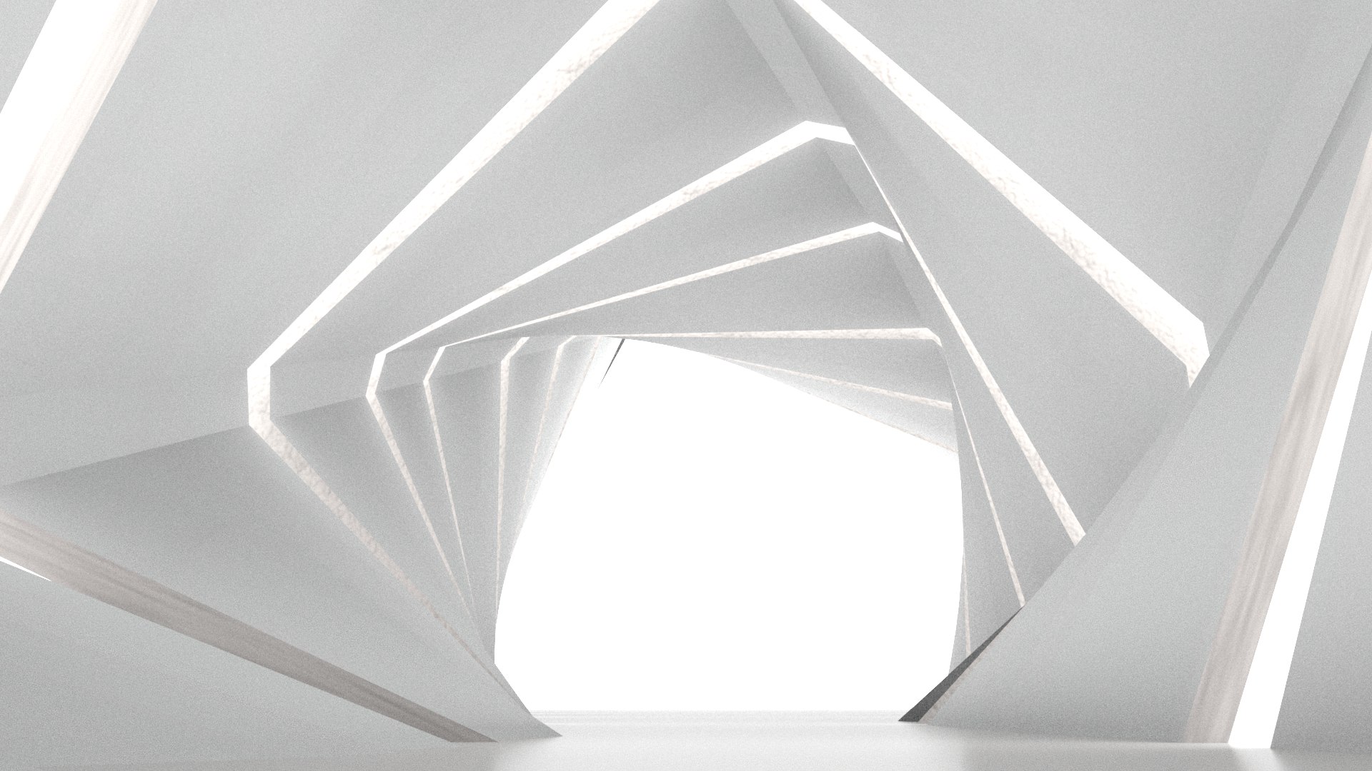 Free Square Tunnel Rotation Low Poly 3D Model - TurboSquid 1762165