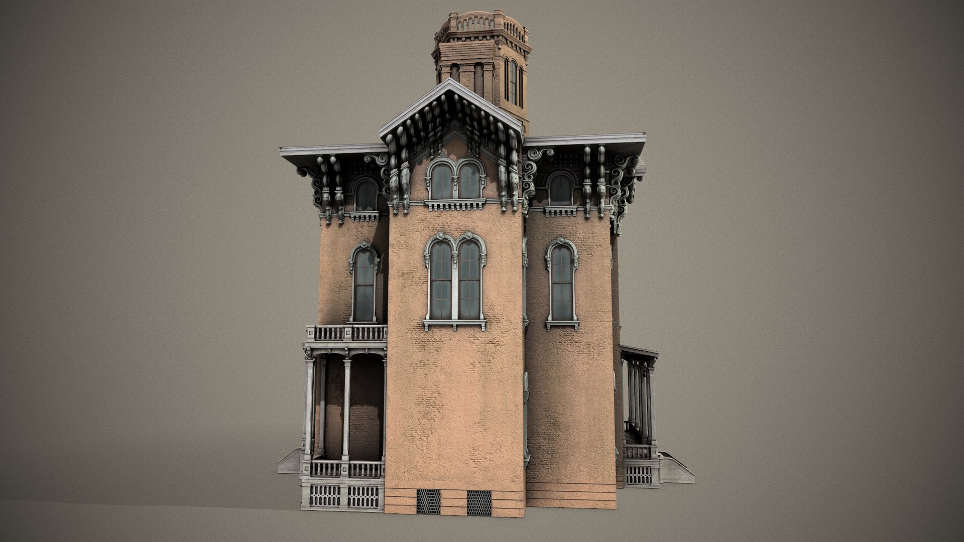 3d Victorian House