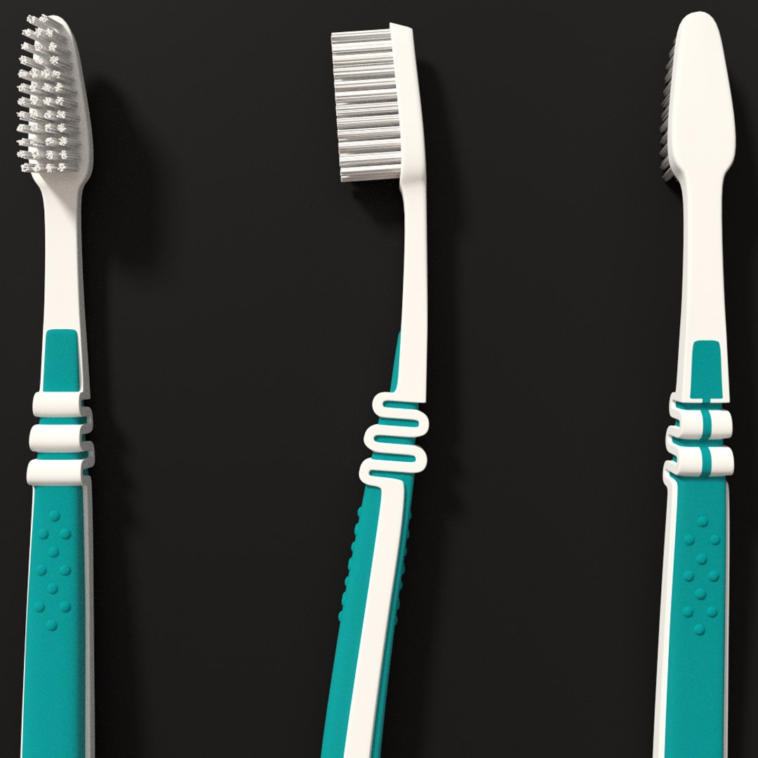 Toothbrush Blender 3d Model