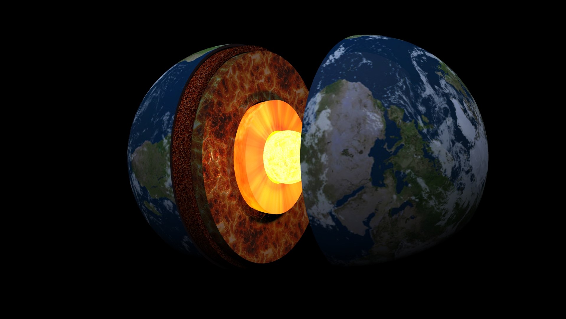 Earth Structure Model - TurboSquid 1371148
