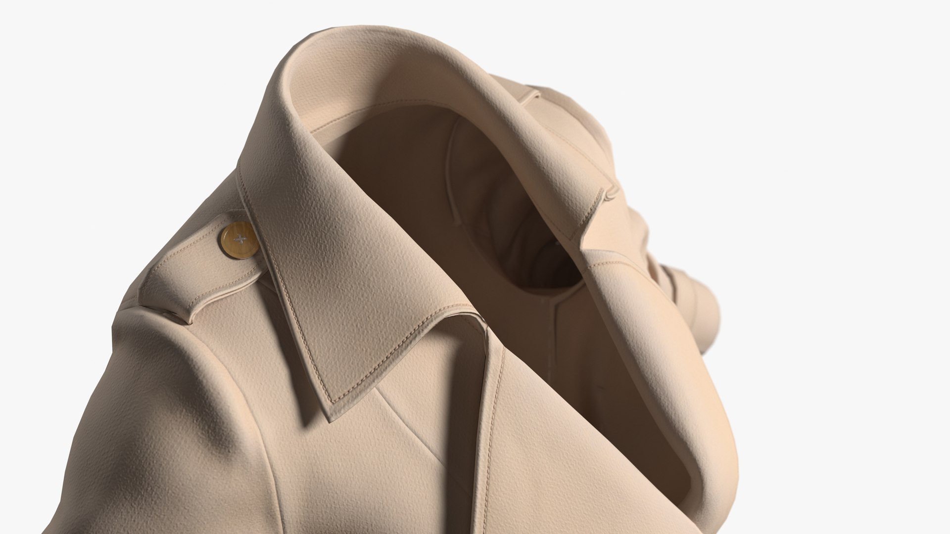 3D Coat TrenchCoat For Woman MAX - TurboSquid 2146828