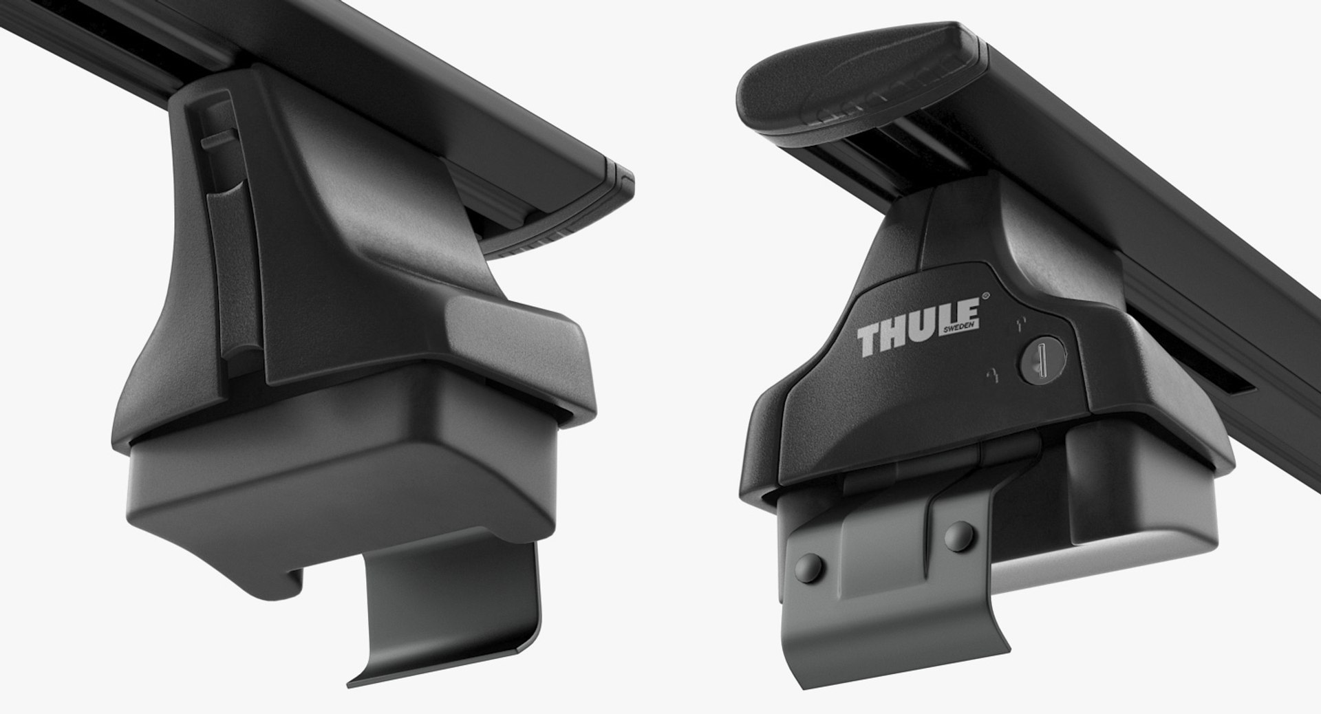 Thule Black Wingbar Model - TurboSquid 1317831