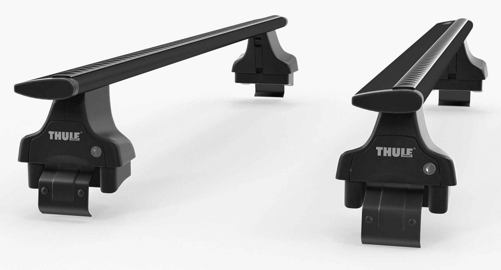 Thule Black Wingbar Model - TurboSquid 1317831