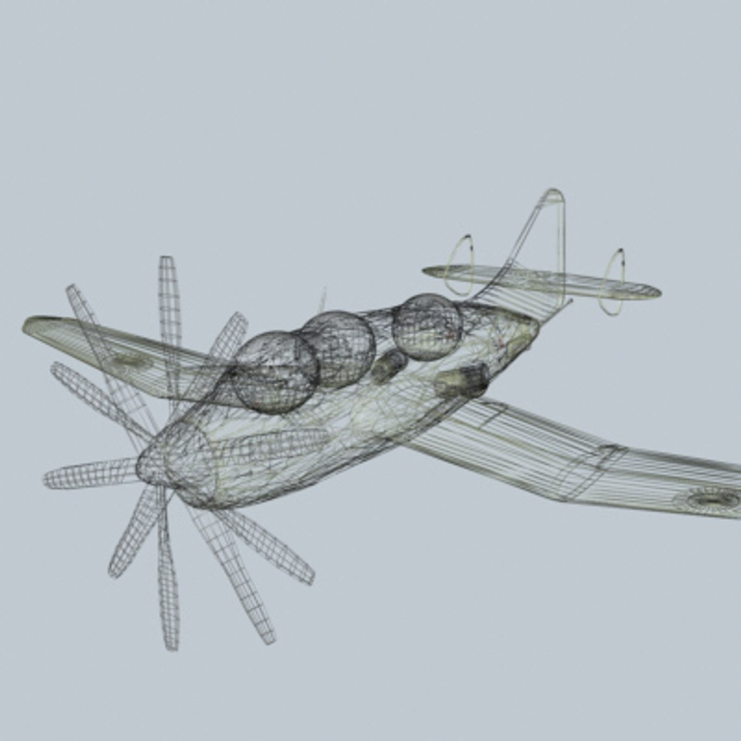 Fairey Gannet 3d Model