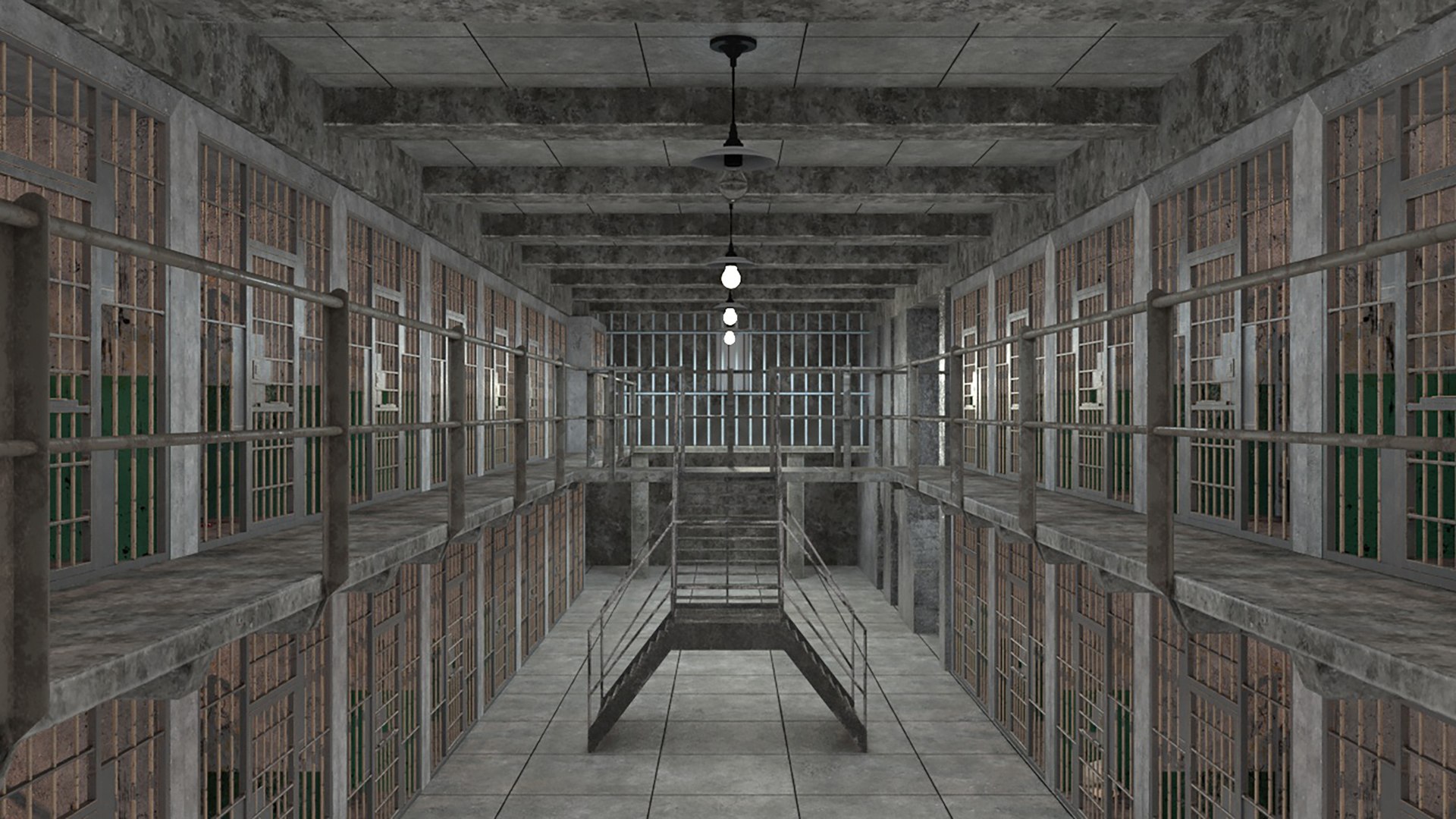 3D Prisson - TurboSquid 1653620