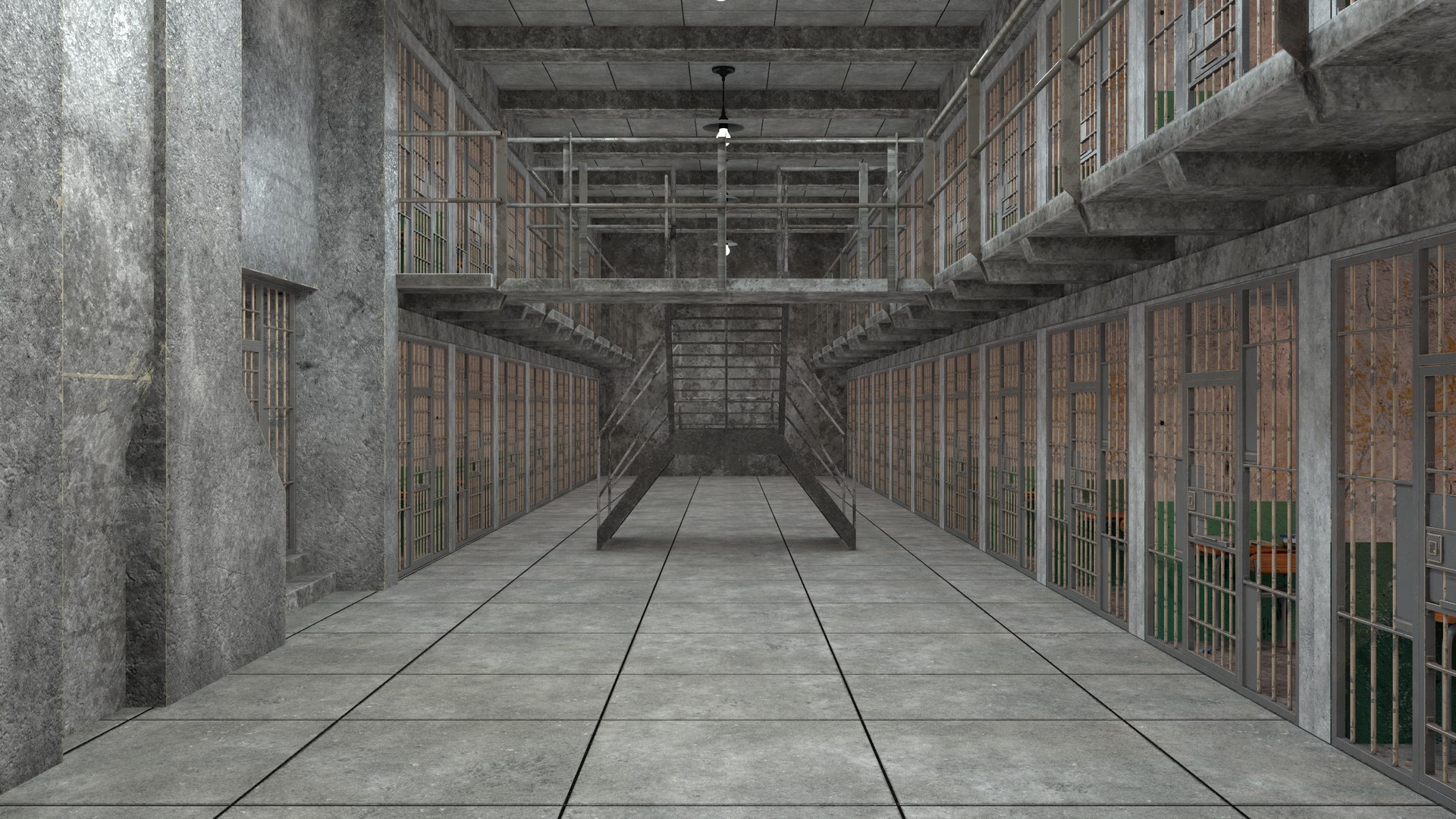 3D Prisson - TurboSquid 1653620