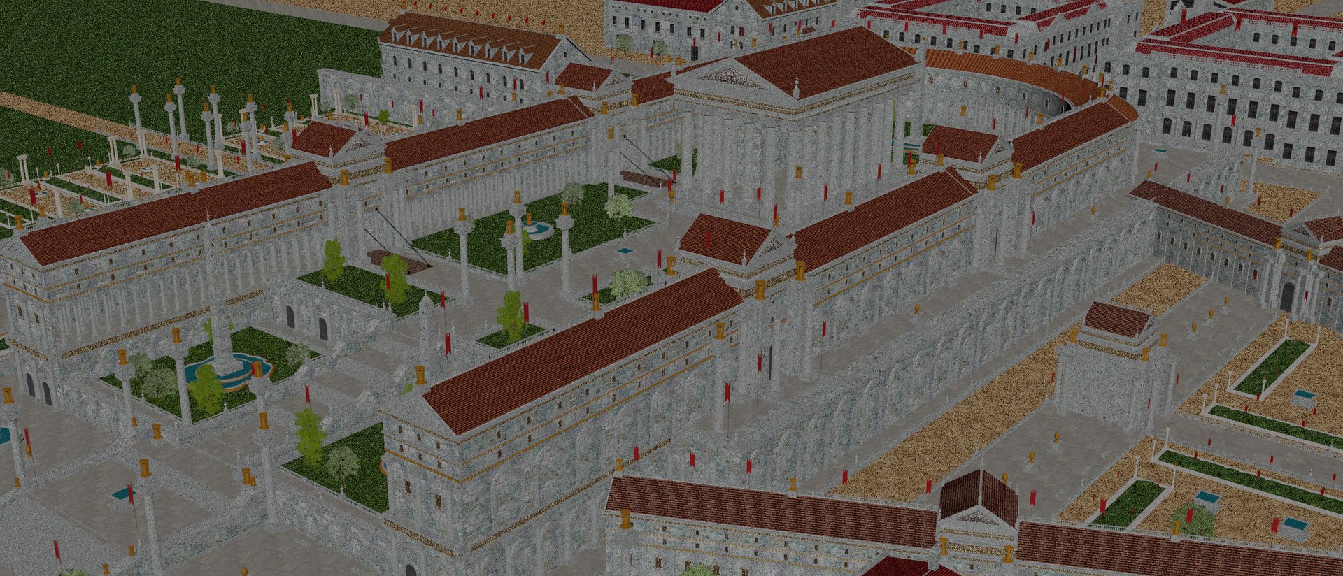 Caesarea Maritima Temple Of Rome And Augustus Environment 3D ...