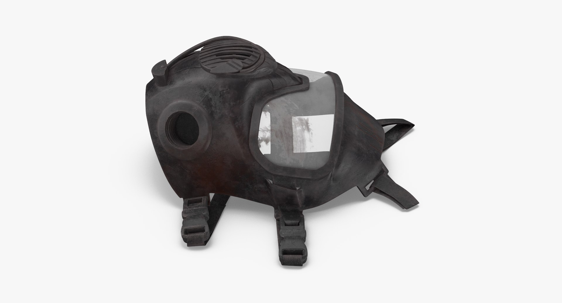 Bloody Police Helmet 3D Model - TurboSquid 1181975