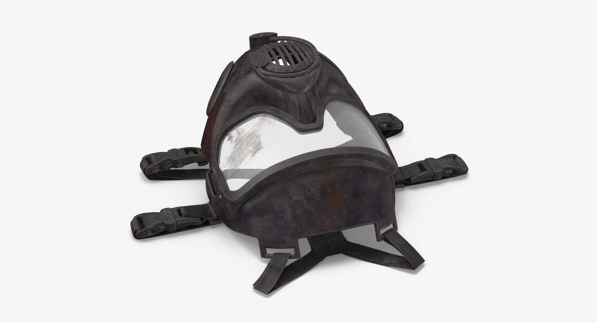 Bloody Police Helmet 3D Model - TurboSquid 1181975