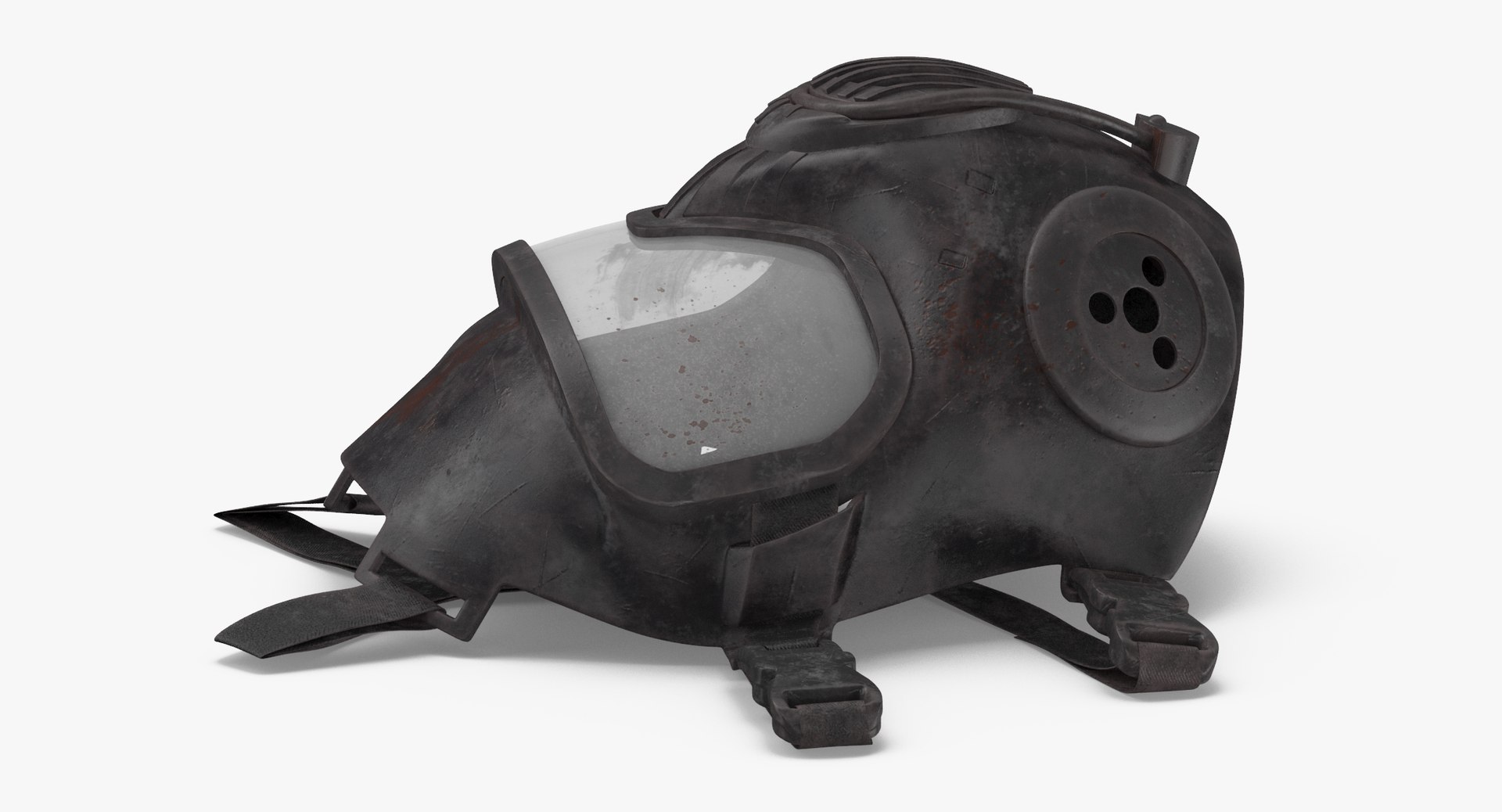 Bloody Police Helmet 3D Model - TurboSquid 1181975