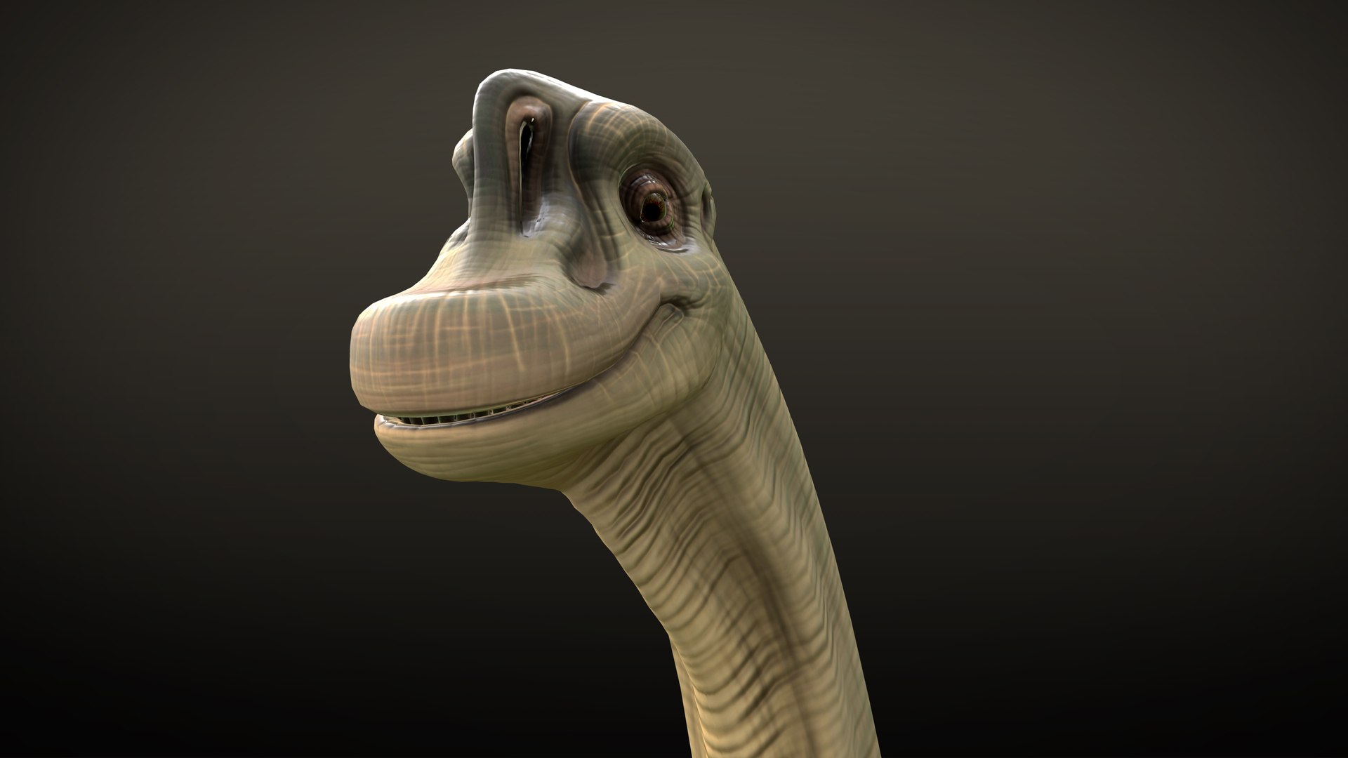 Rigged Brachiosaurus Animations 3D Model - TurboSquid 1376211