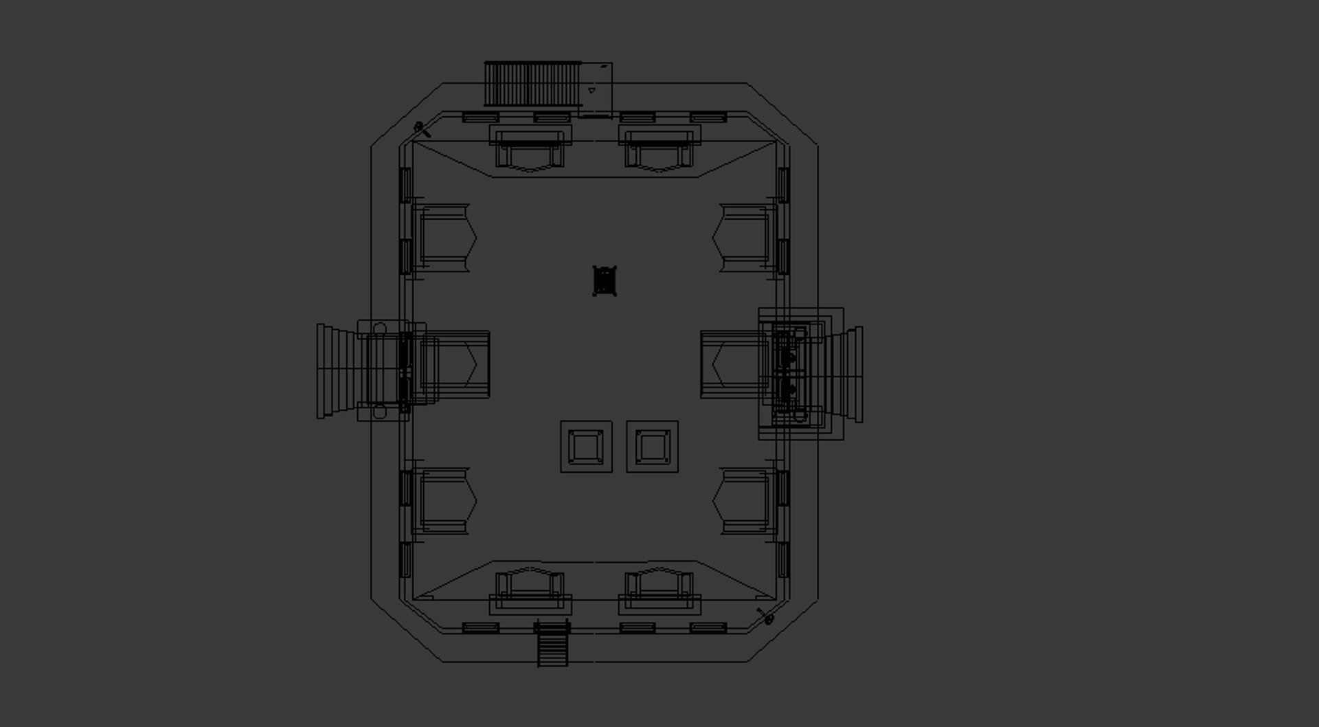 3D asylum building exterior - TurboSquid 1186260