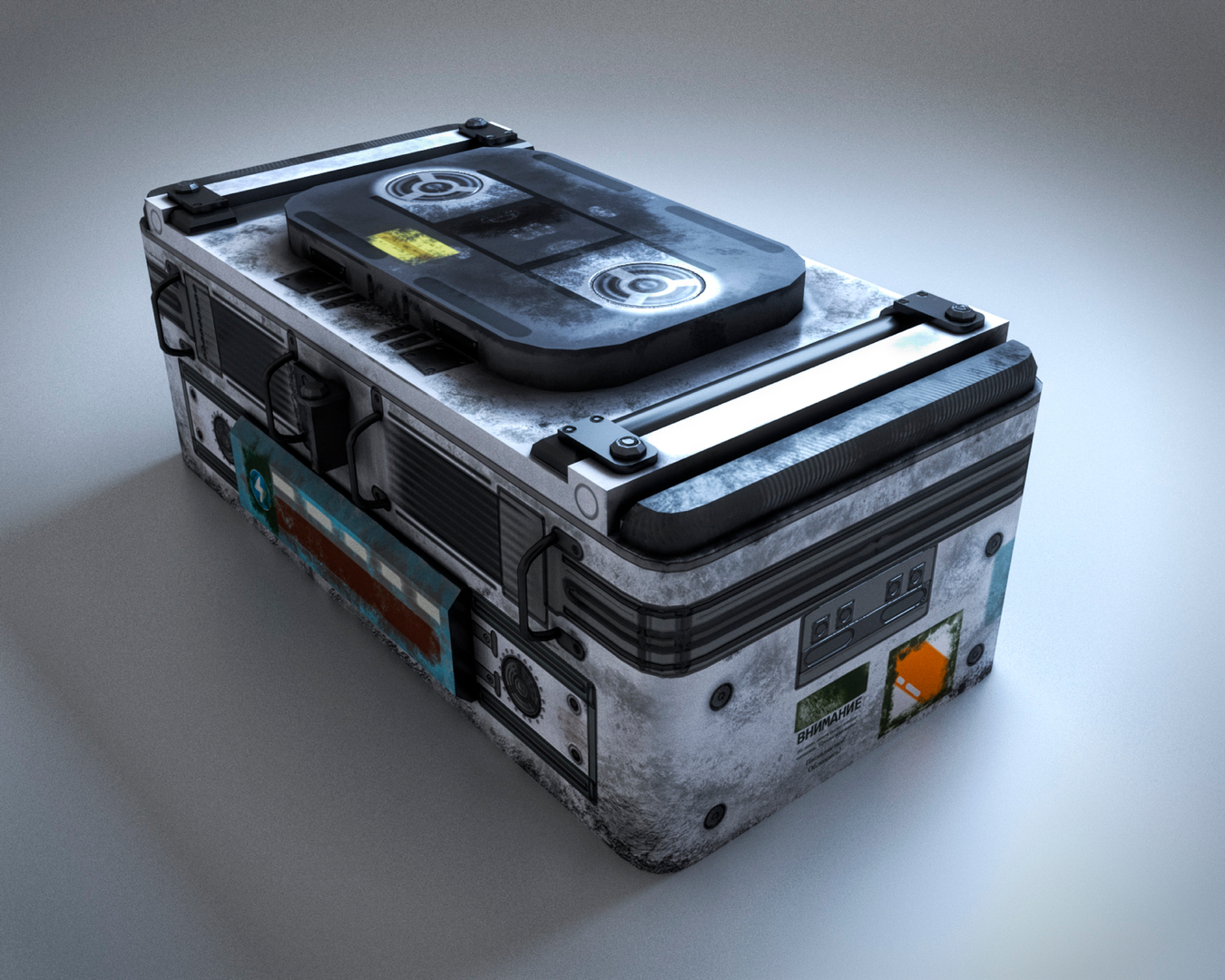 3D Sci-Fi Prop Low Poly - TurboSquid 1734233