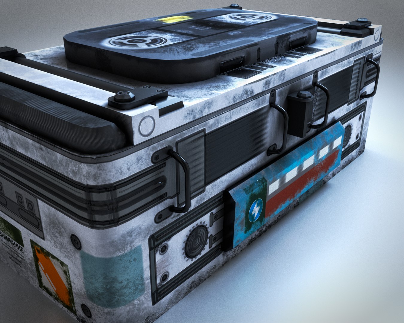 3D Sci-Fi Prop Low Poly - TurboSquid 1734233