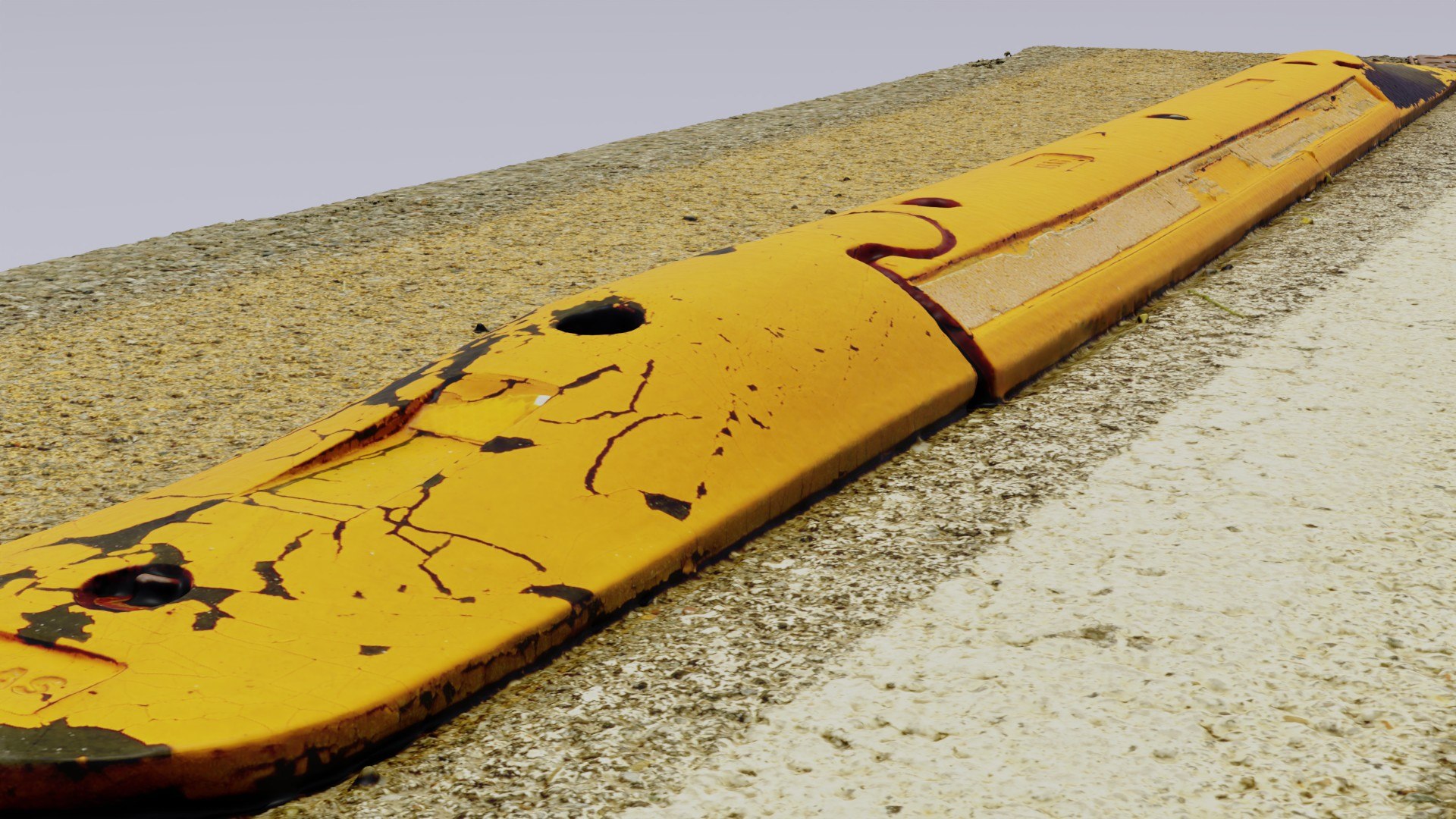 3D model Ultra-realistic street bump 02 hy poly 3D model - TurboSquid ...