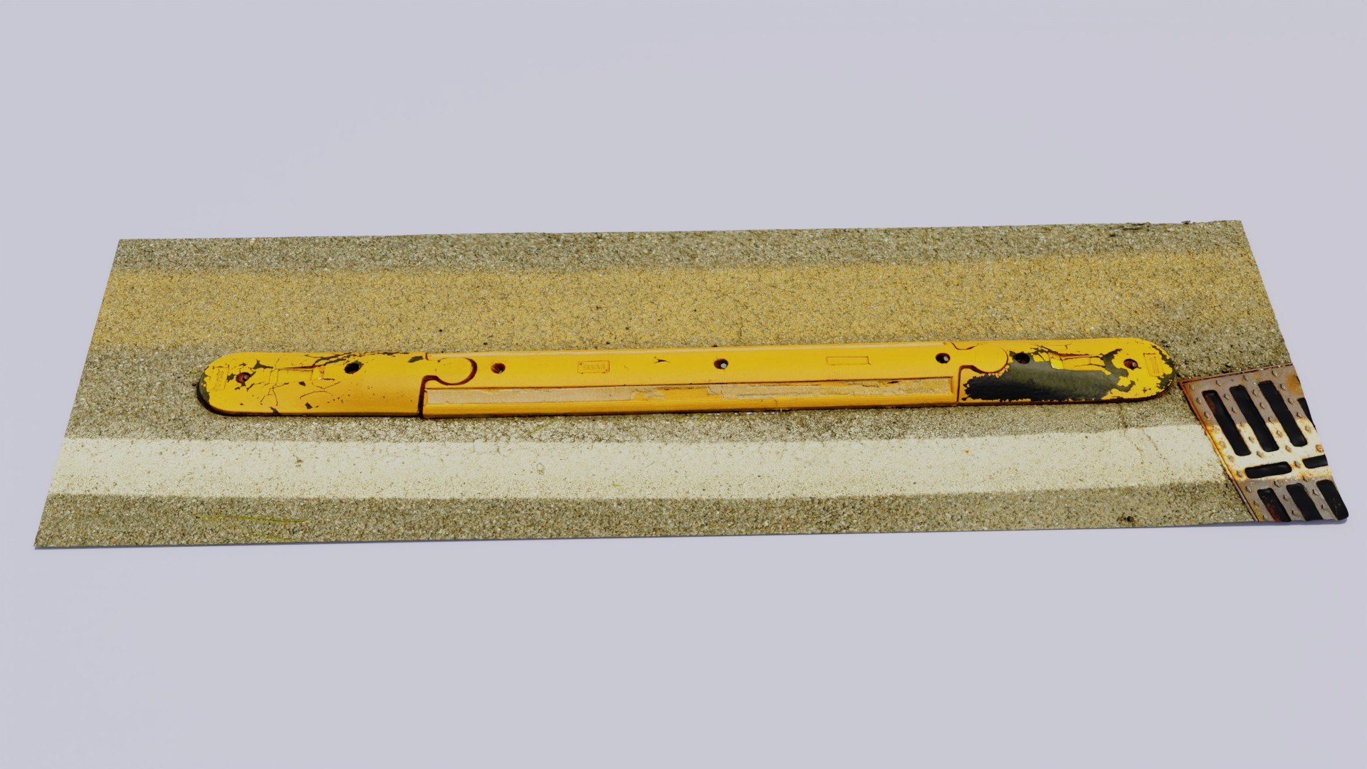 3D model Ultra-realistic street bump 02 hy poly 3D model - TurboSquid ...