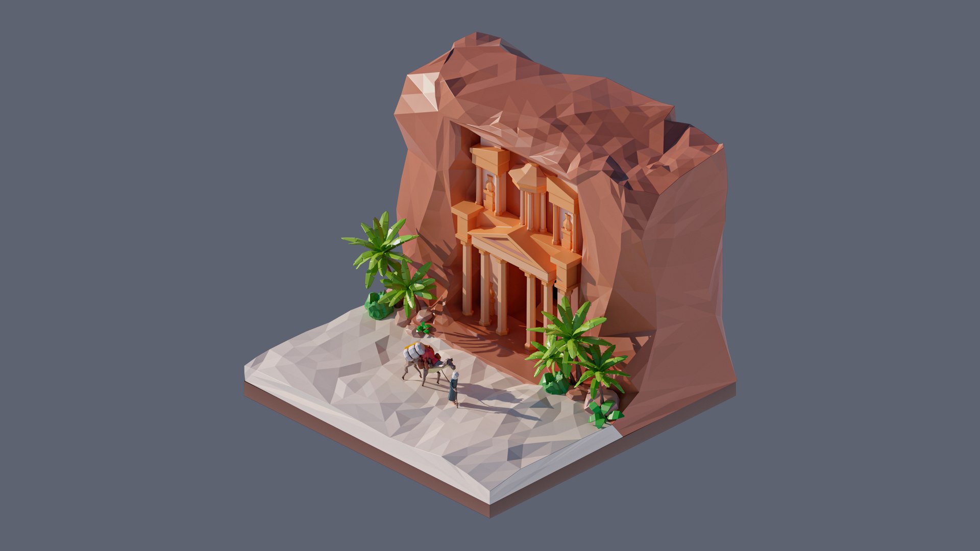 3D Land 1E - TurboSquid 1917202