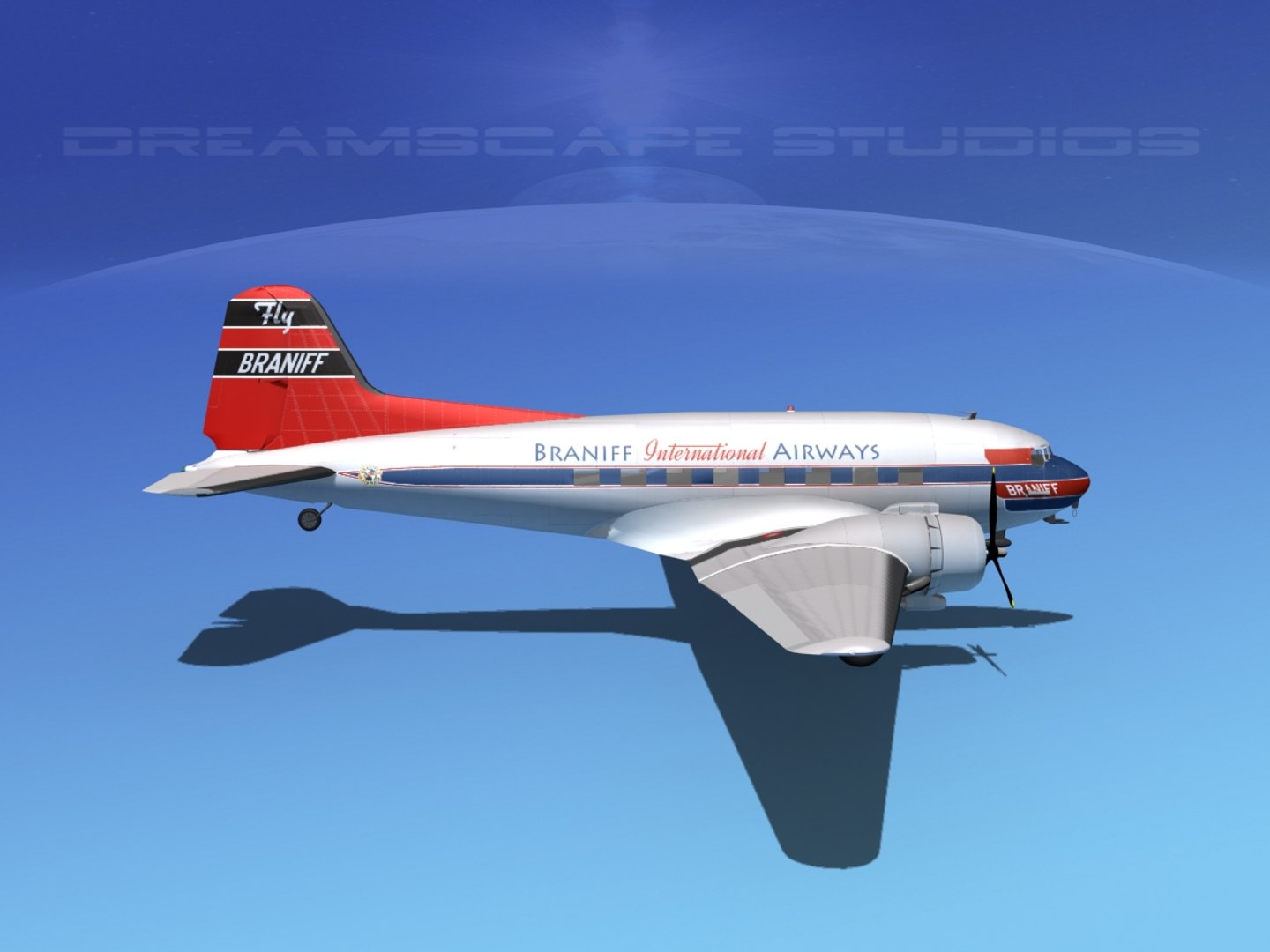 3d Dc-3 Douglas