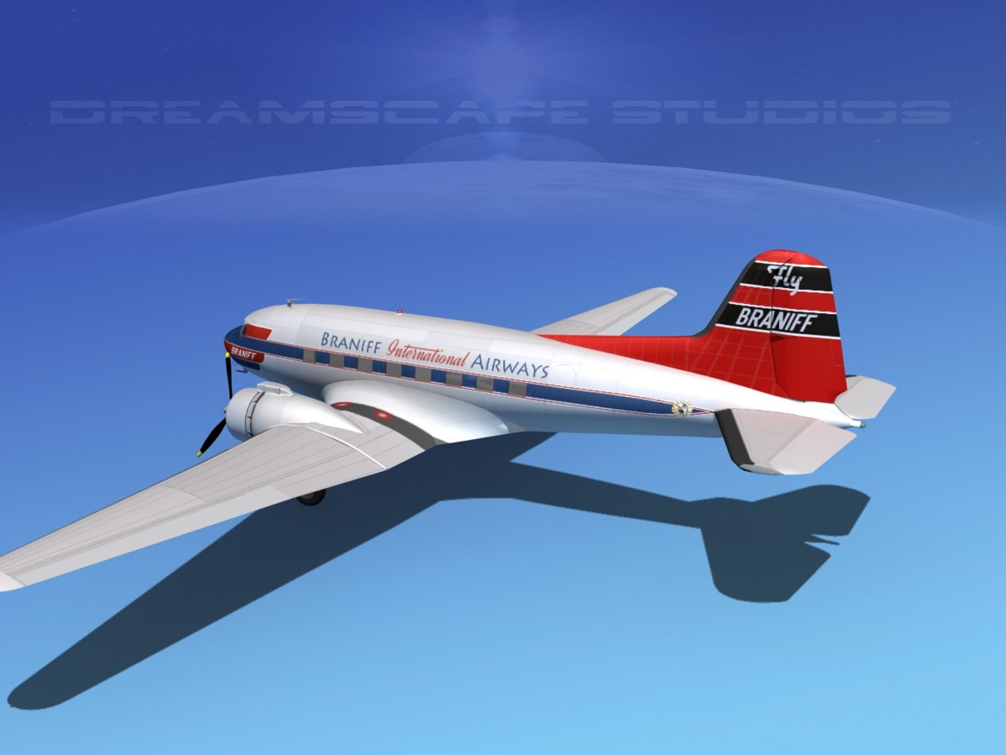 3d Dc-3 Douglas