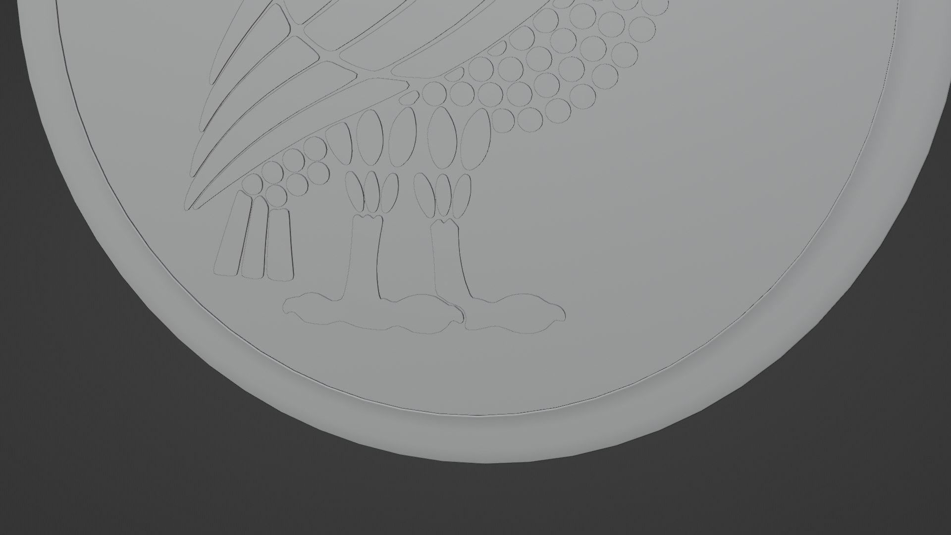 3D Ancient Greek City State Shield - Athens Model - TurboSquid 2117004