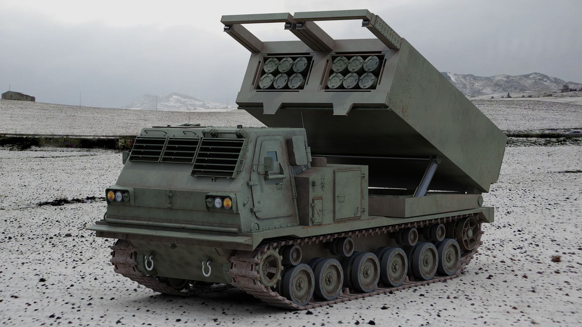 3D Model M270 MLRS - TurboSquid 2045776