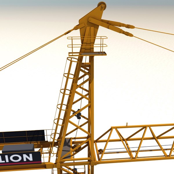 tower crane 3d model