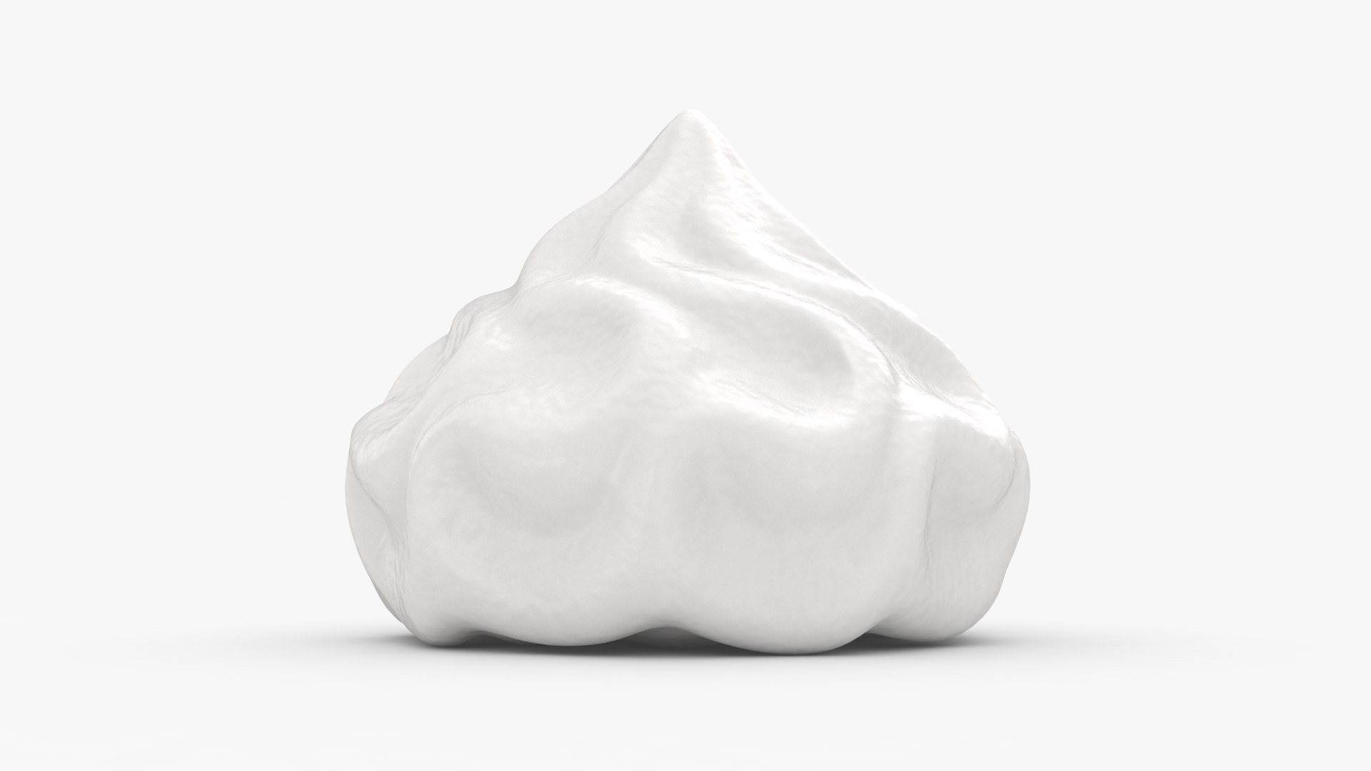 3D Whipped Cream 01 model - TurboSquid 2038862