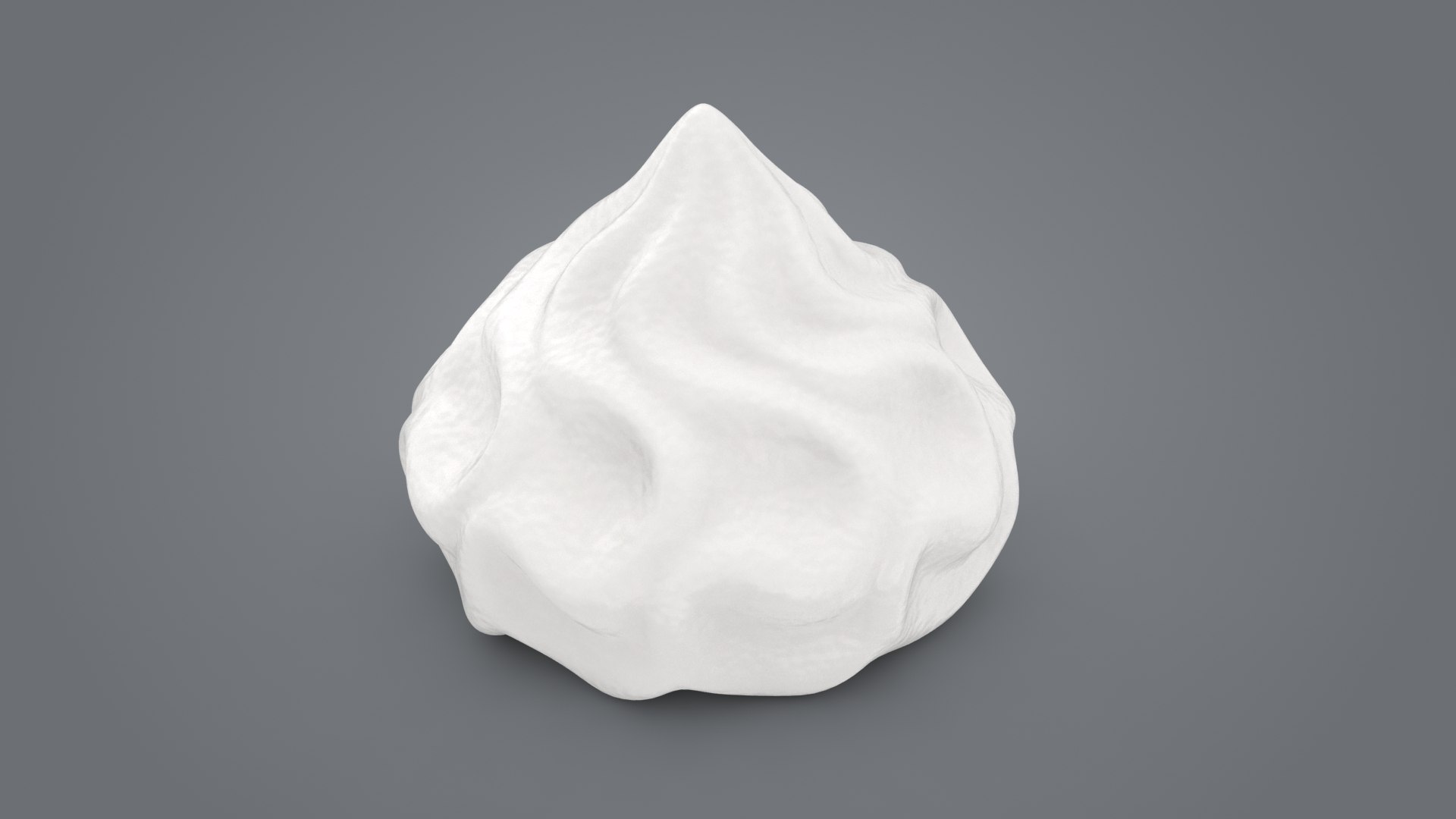 3D Whipped Cream 01 model - TurboSquid 2038862