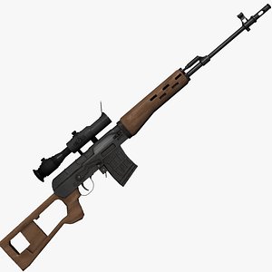 3D Dragunov Models - Browse & Download Formats - TurboSquid