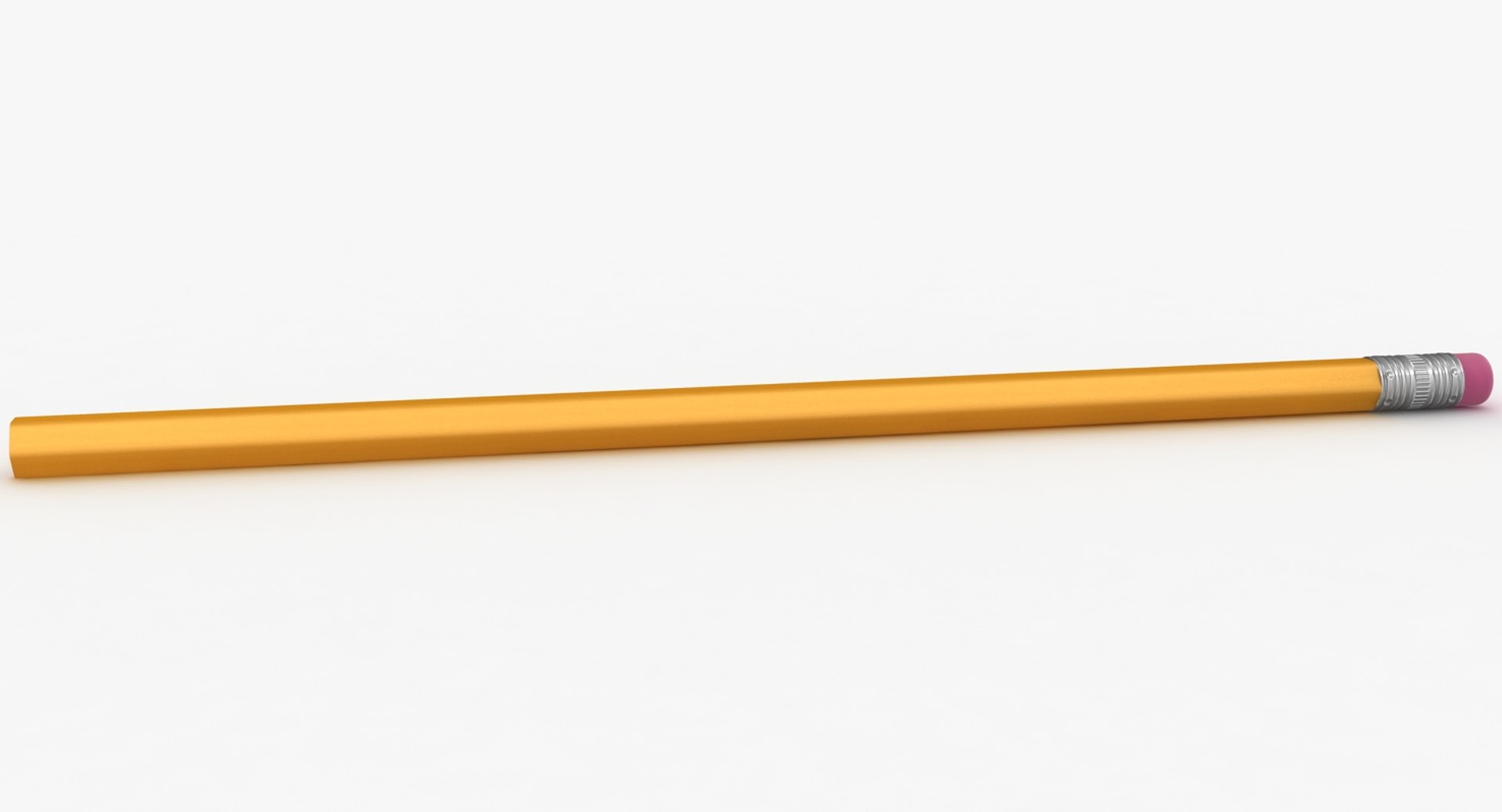Realistic pencil 2 3D model - TurboSquid 1167905