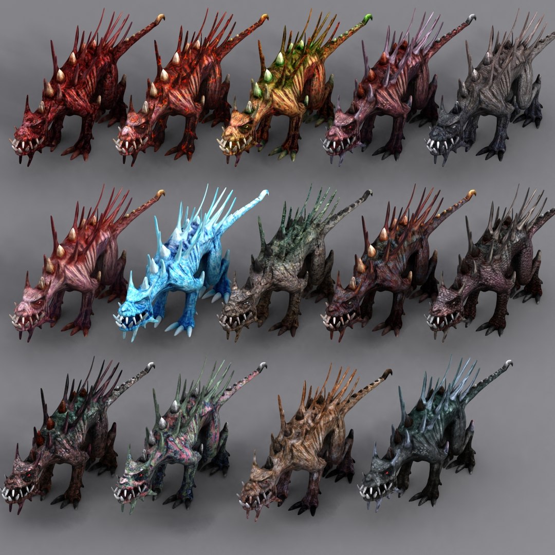 3d dragonhounds