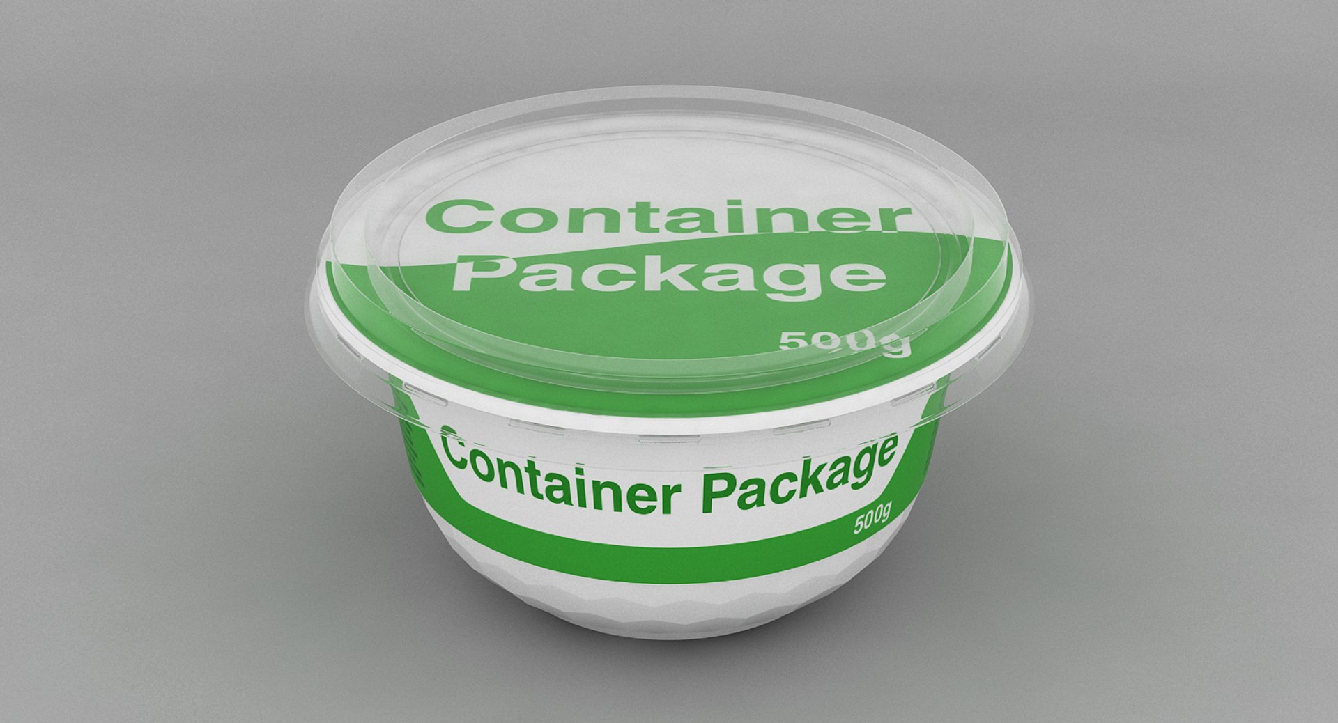 Container Package 3d Model