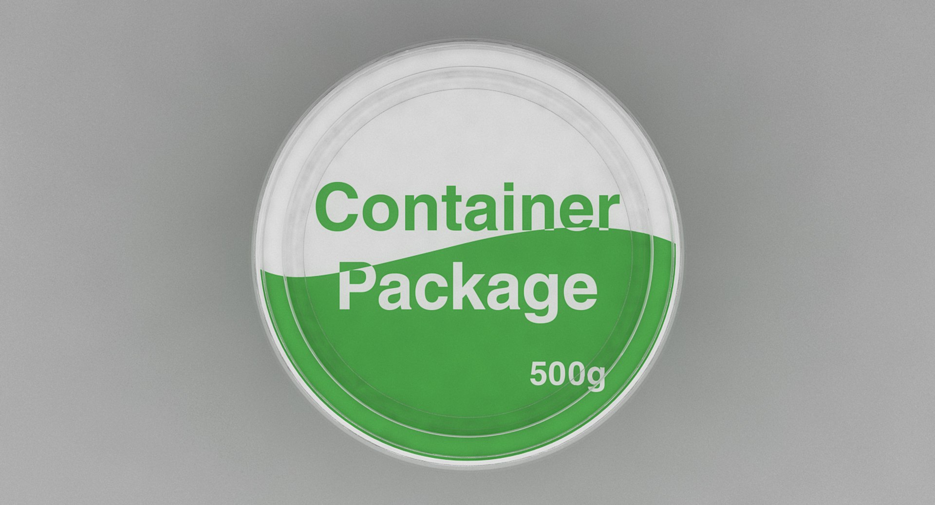Container Package 3d Model