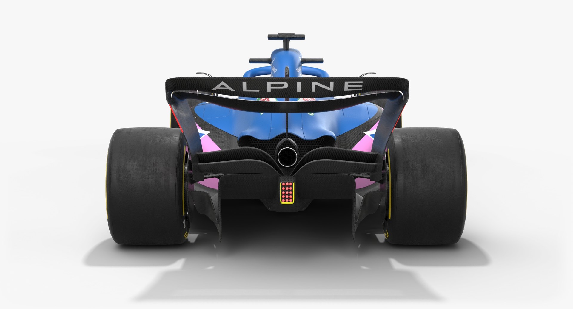 3D BWT Alpine A522 F1 Team Season 2022 Race Car model - TurboSquid 1891391