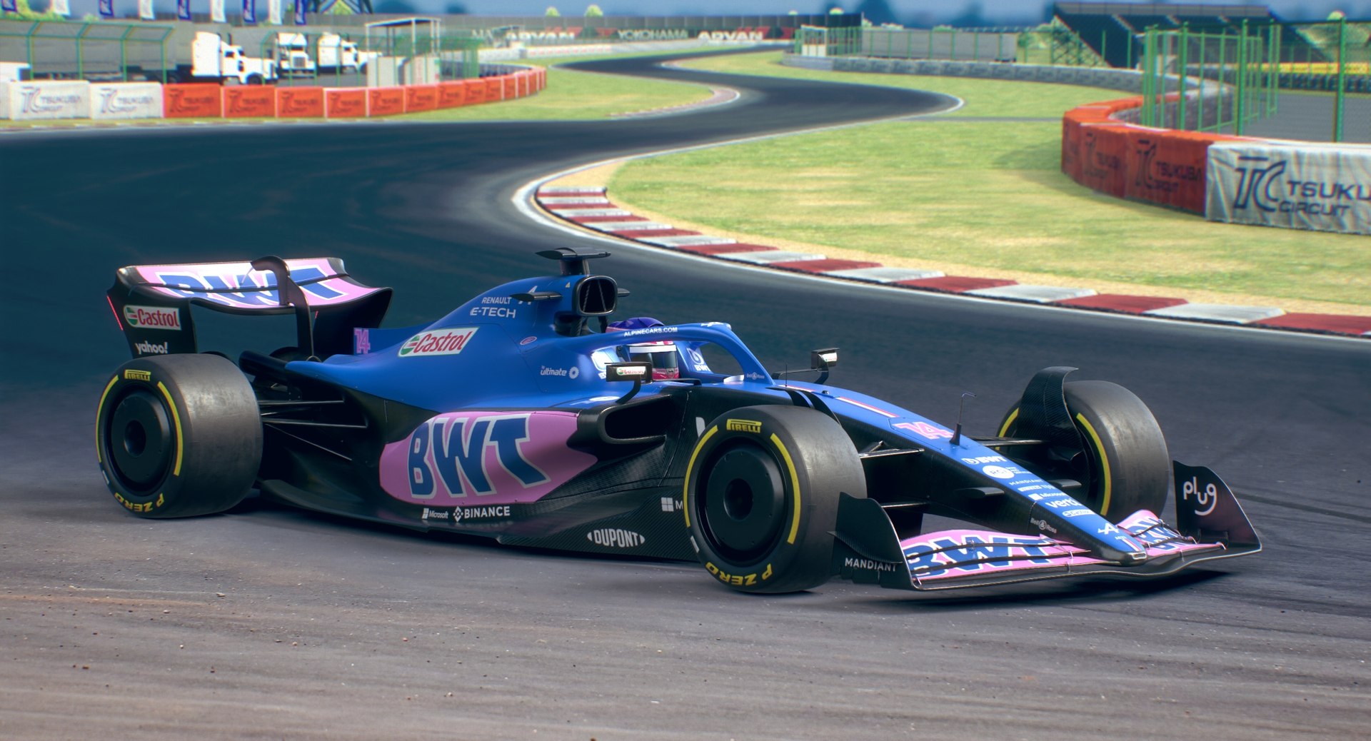 3D BWT Alpine A522 F1 Team Season 2022 Race Car model - TurboSquid 1891391