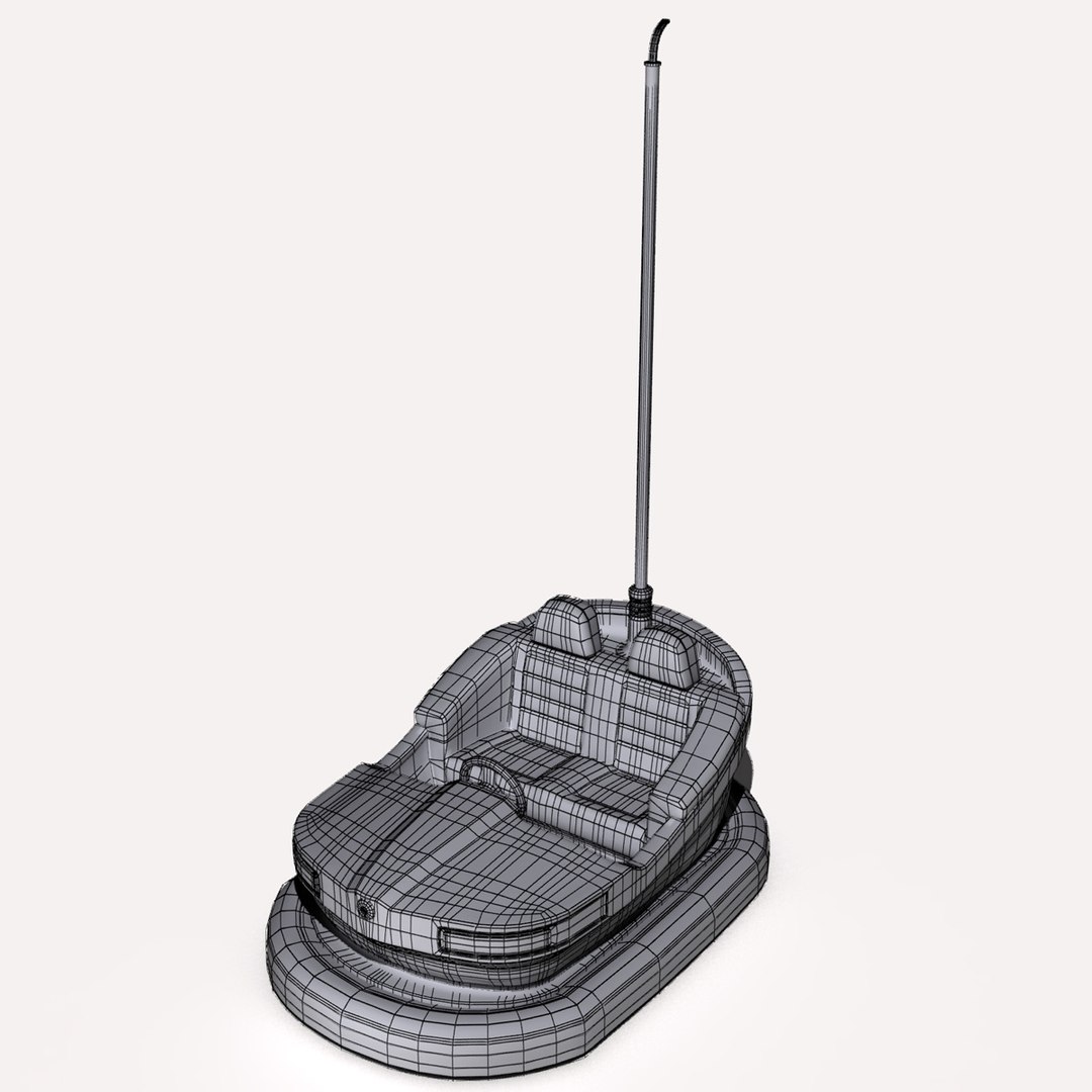 Bumper Car 3d Model