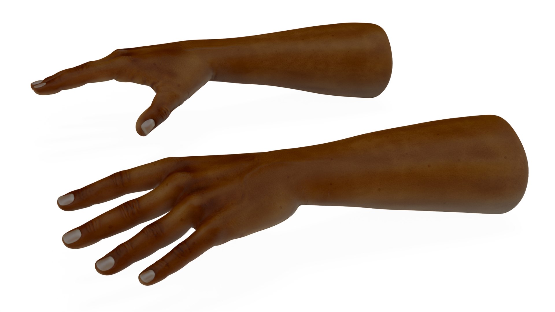 3D Afro American Male Hands Base Pose Model - TurboSquid 2169057