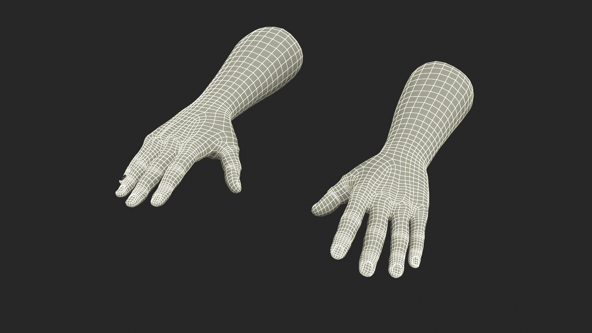 3D Afro American Male Hands Base Pose Model - TurboSquid 2169057