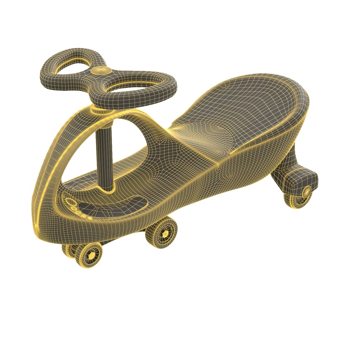 3D Model Wiggle Car Ride On Toy PBR - TurboSquid 2213703