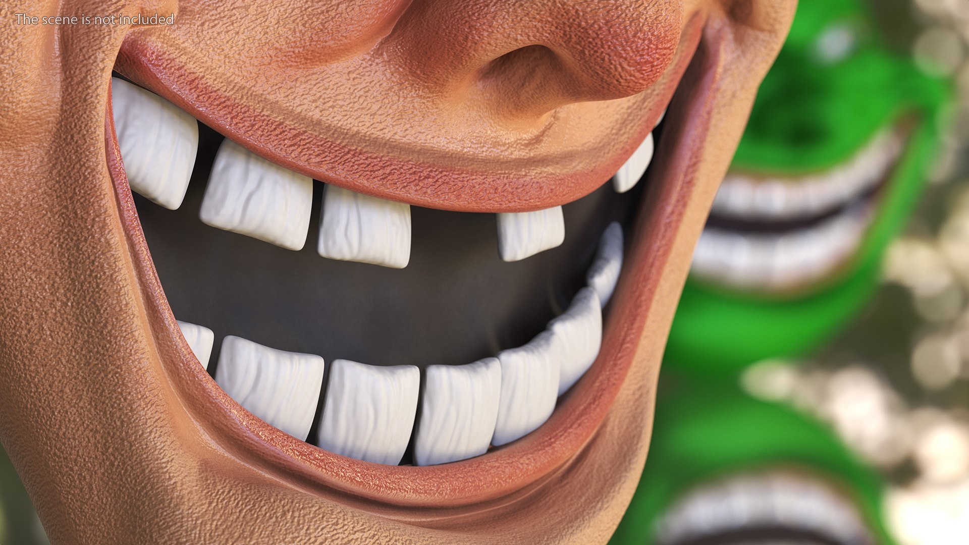 3D Trollface Beaten - TurboSquid 1832858